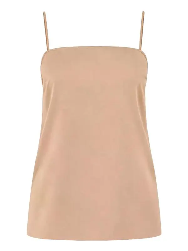 Alberta Ferretti Spaghetti Strap Top - Pink