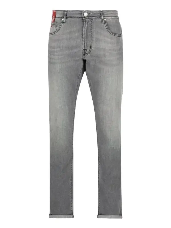 TRAMAROSSA Michelangelo Straight Cut Jeans - Grey