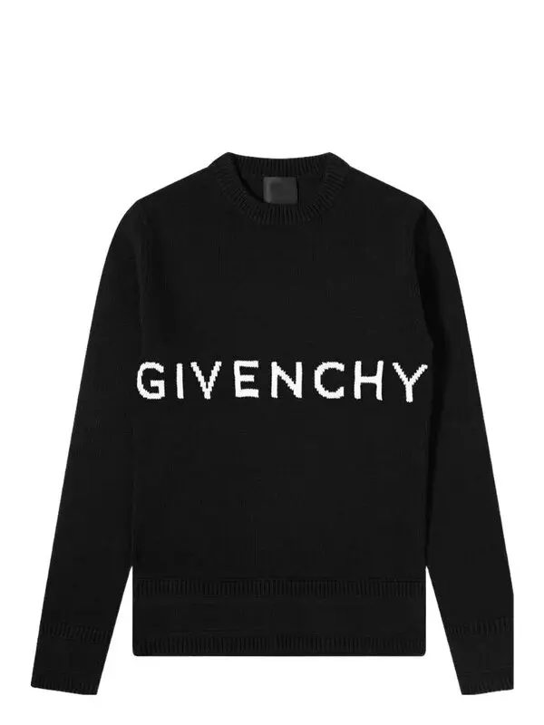 Givenchy 4g Knitted Jumper - Black