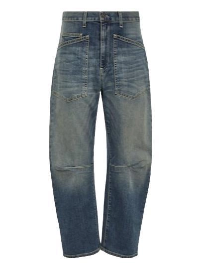 NILI LOTAN Wide-leg Jeans - Gray