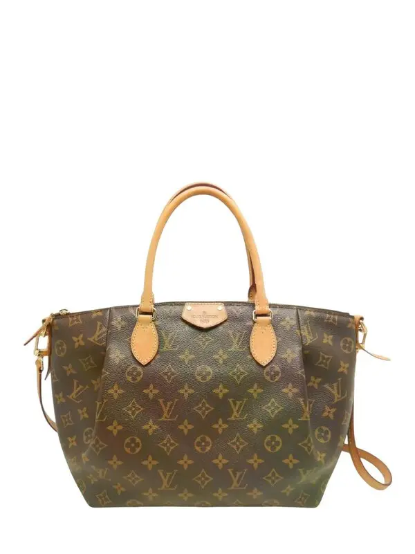 LOUIS VUITTON Monogram Canvas Turenne Mm Satchel - Brown