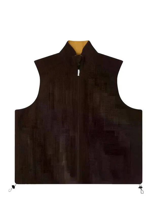 METALWOOD STUDIO Reversible Vest - Brown