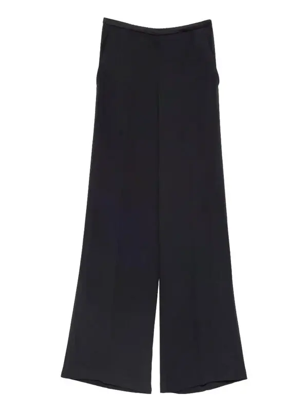FORTE_FORTE High-waisted Wide Leg Trousers - Blue