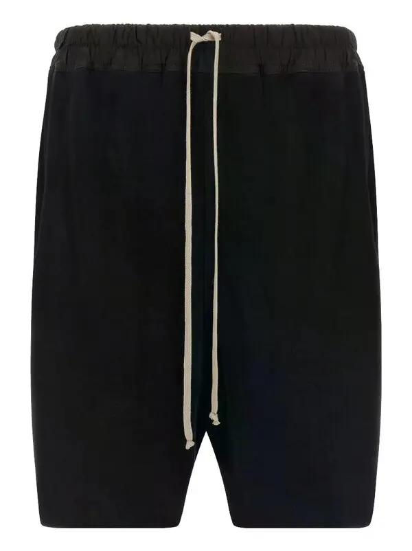 Rick Owens Drawstring Waist Shorts - Black