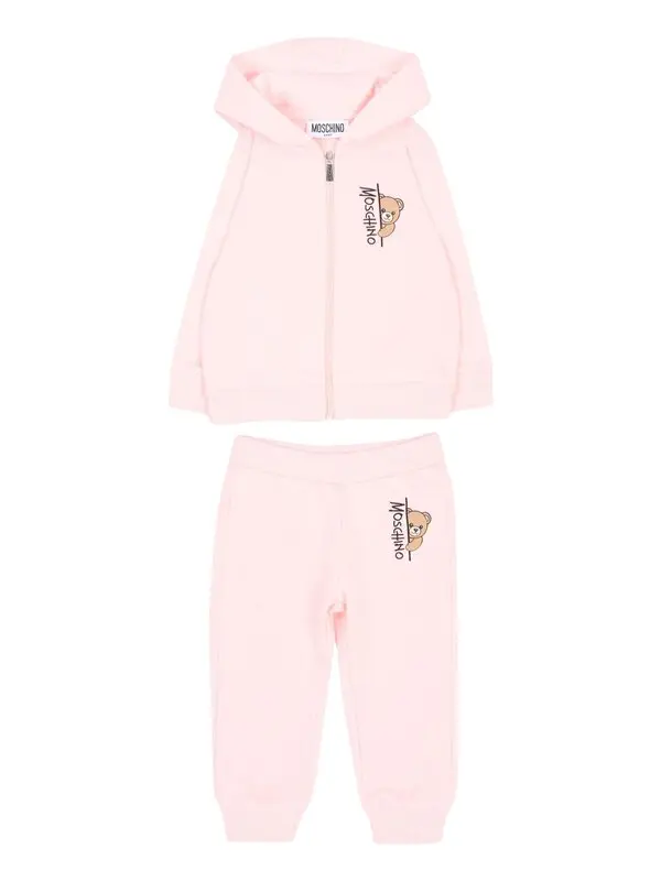 Moschino Teddy Bear Tracksuit Set - Pink
