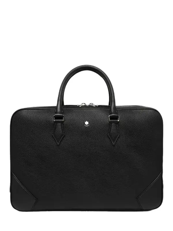 Montblanc Large Grain-leather Briefcase - Black