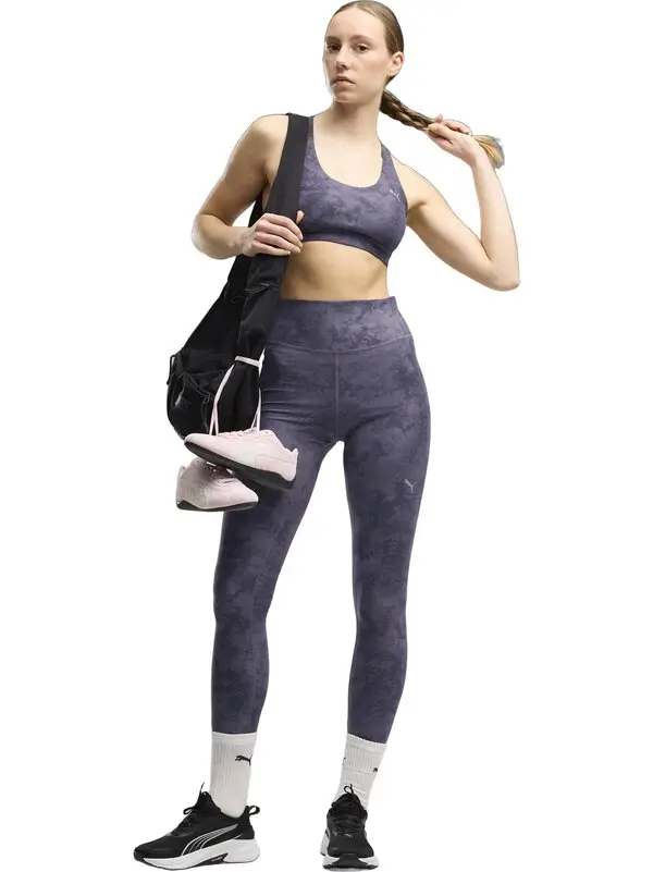 PUMA Cloudspun Ultra Soft High-waisted Training Tights - Gray