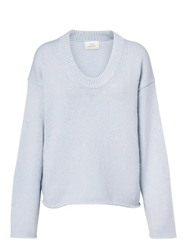 Loulou De Saison Derry Cashmere Sweater - Blue