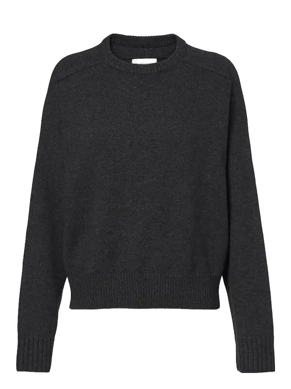 Loulou De Saison Breha Wool And Cashmere Sweater - Grey