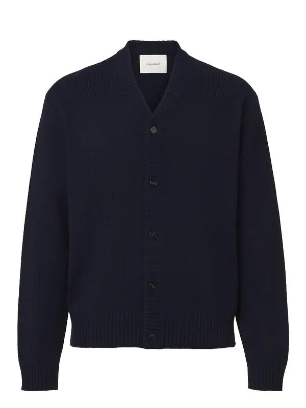 LISA YANG Fenris Cashmere Cardigan - Blue
