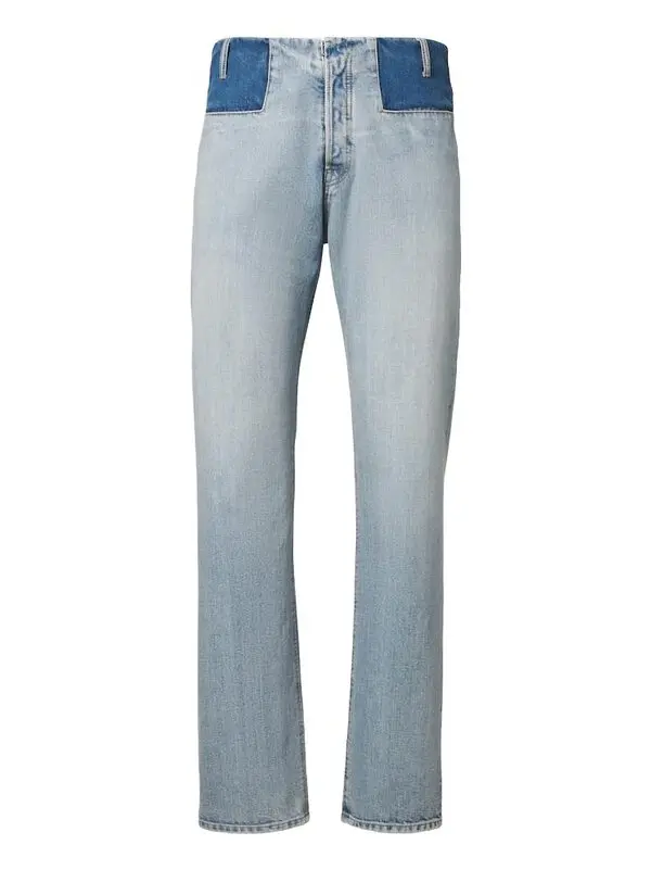 MAISON MARGIELA Straight Leg Jeans - Blue