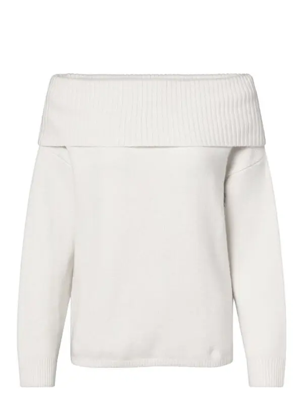 Loulou De Saison Sibyl Off-shoulder Sweater - White