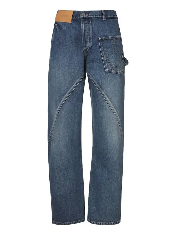 JW Anderson Twisted Workwear Jeans - Blue