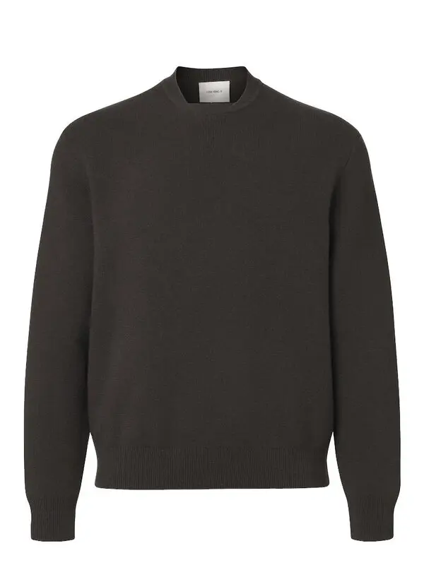 LISA YANG Edmond Cashmere Crewneck Sweater - Brown