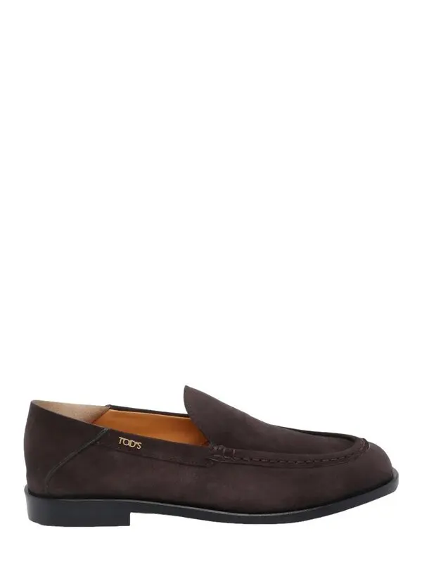 TOD`S Loafer Suede "mule - Brown