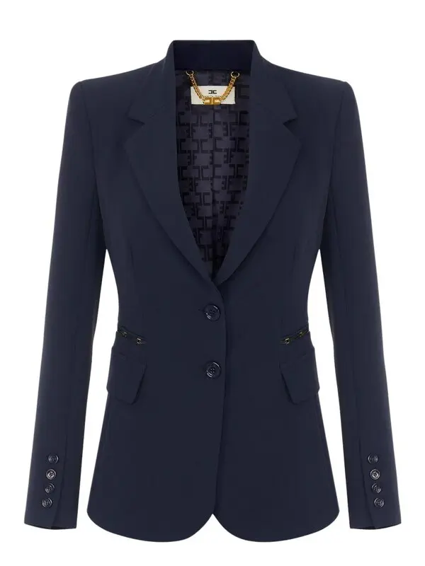 Elisabetta Franchi Jacket - Blue