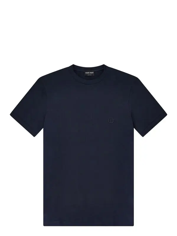 Giorgio Armani Navy T-shirt - Blue