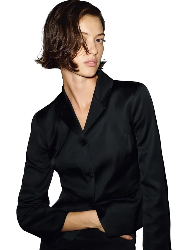 REFORMATION Florence Blazer - Black