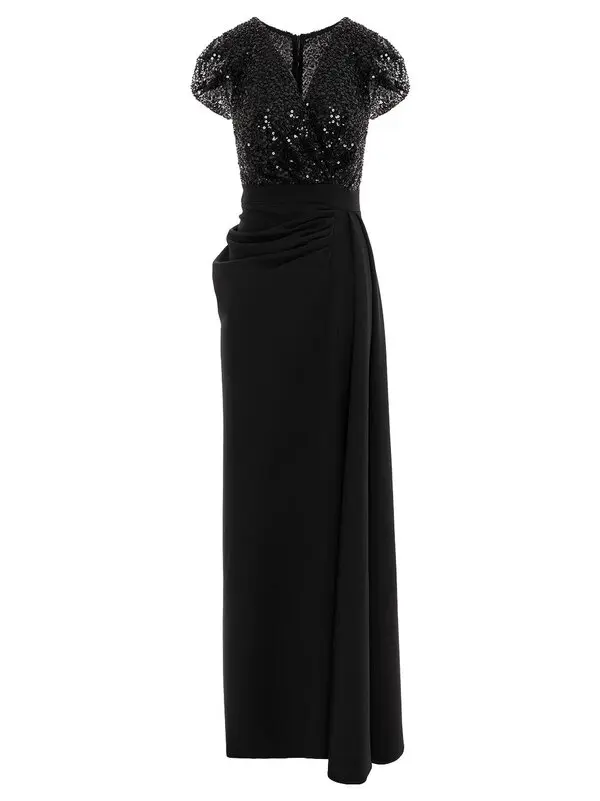 ACOB À PORTER Kelly Embellished Gown - Black