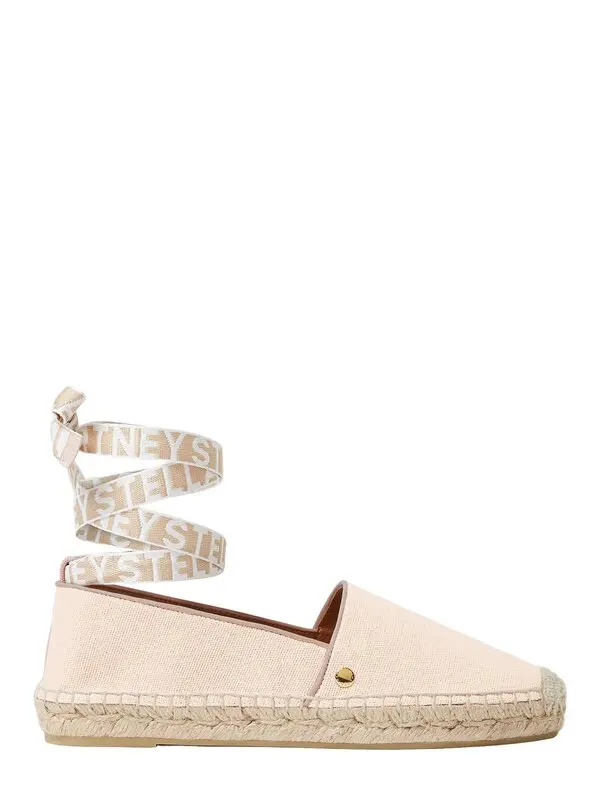 Stella McCartney Gaia Flat Espadrilles With Braided Sole - Natural