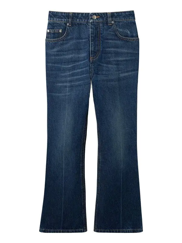 Stella McCartney Cropped Kick Flare Jeans - 4024