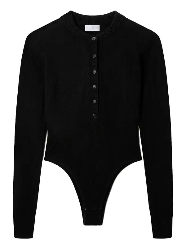 Stella McCartney Ribbed Wool Knit Body - 1000
