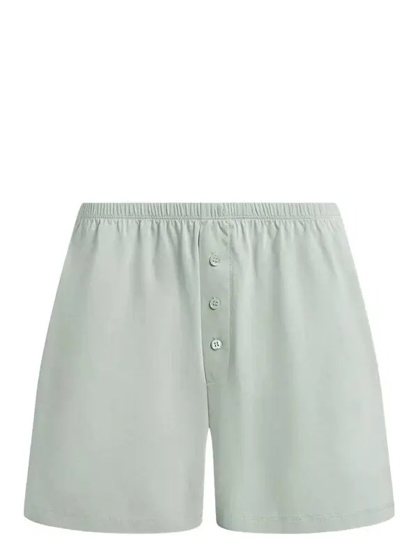12 STOREEZ Mica Mercerised Cotton Shorts - Blue