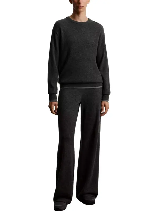 12 STOREEZ Aura Cashmere Sweater - Grey