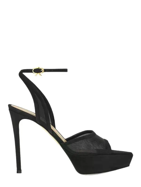 GIANVITO ROSSI Dorotea Platform Sandals - Black