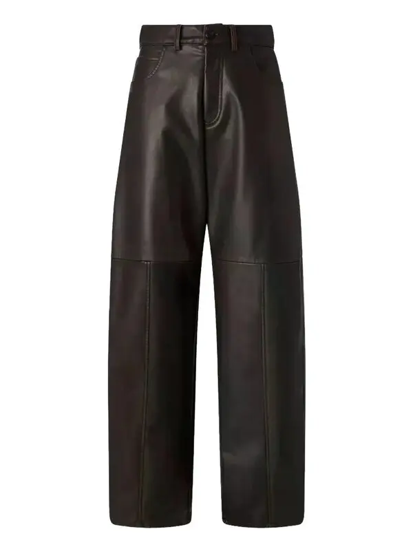 Pinko Paneled Trousers - Brown