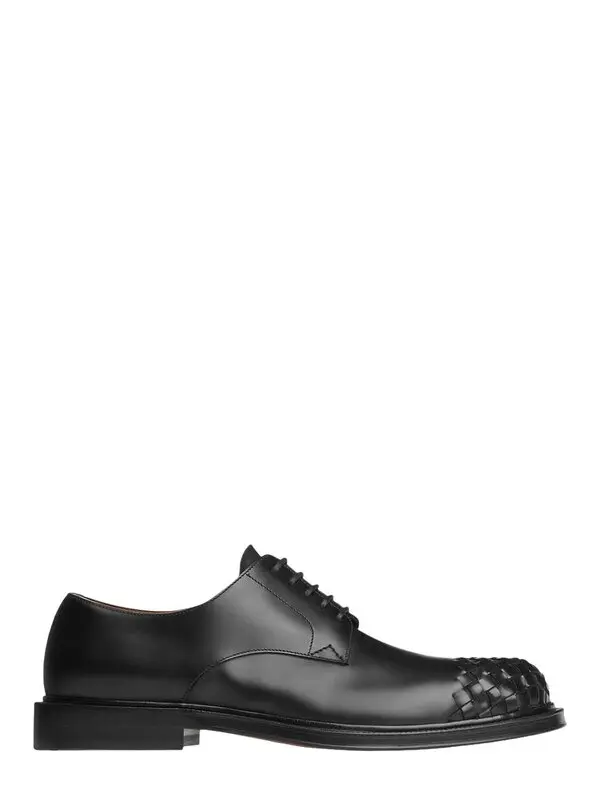 Bottega Veneta James Lace-up Shoe - Black