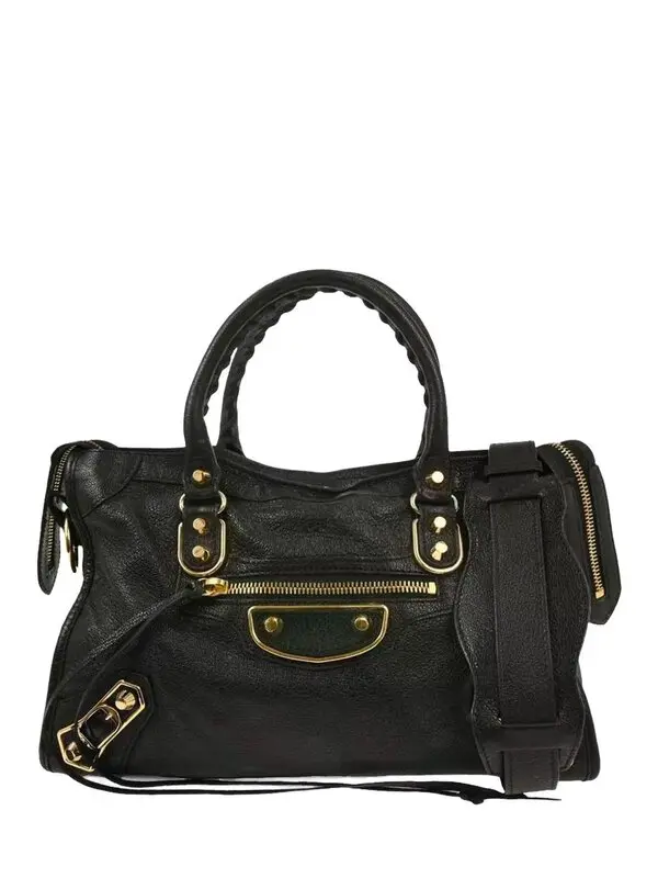 Balenciaga Small City Handbag - Black