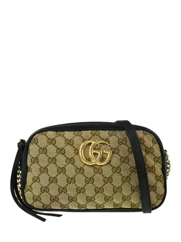Gucci Gg Marmont Shoulder Bag - Neutrals