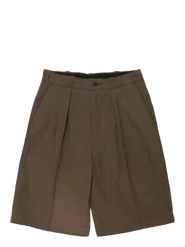 TAIGA TAKAHASHI Lot.215 Tailored Shorts - Brown