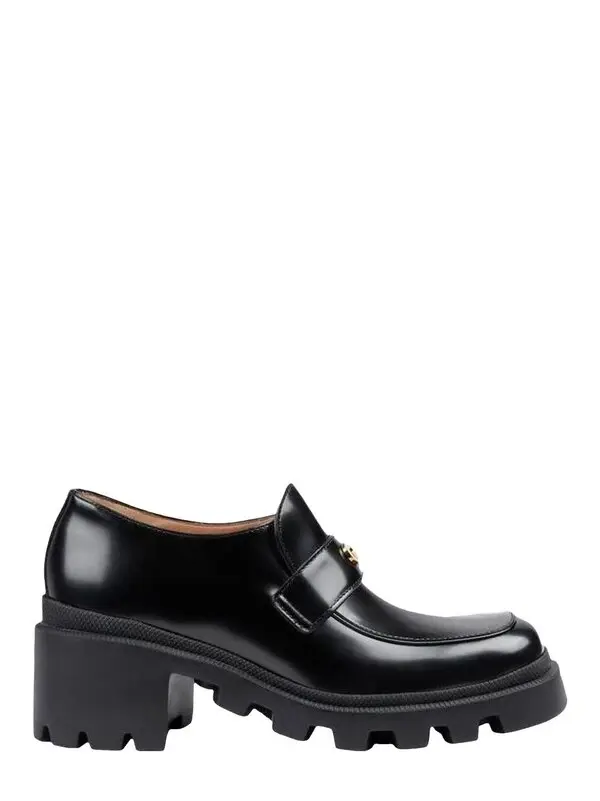 Gucci Interlocking G Loafers - Black