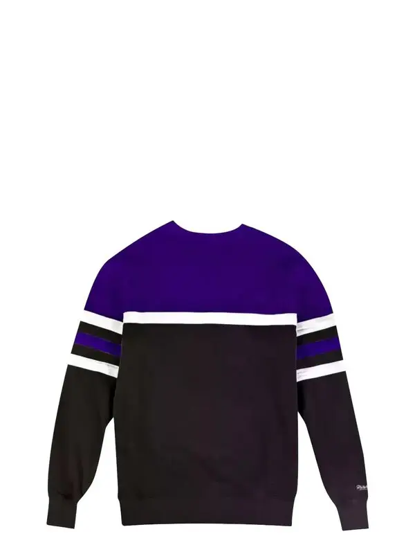 Mitchell & Ness Utah Jazz Crewneck Sweatshirt - Black