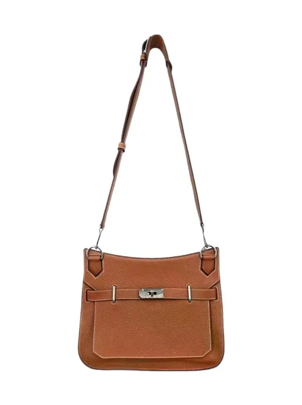 Hermès Togo Jypsiere 31 Shoulder Bag - Brown