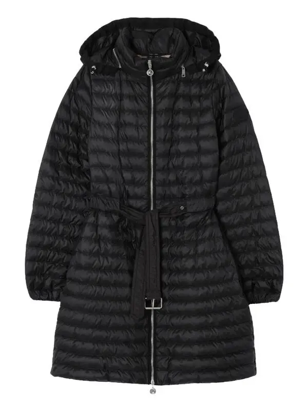 Burberry Nylon Amberley Puffer Coat - Black
