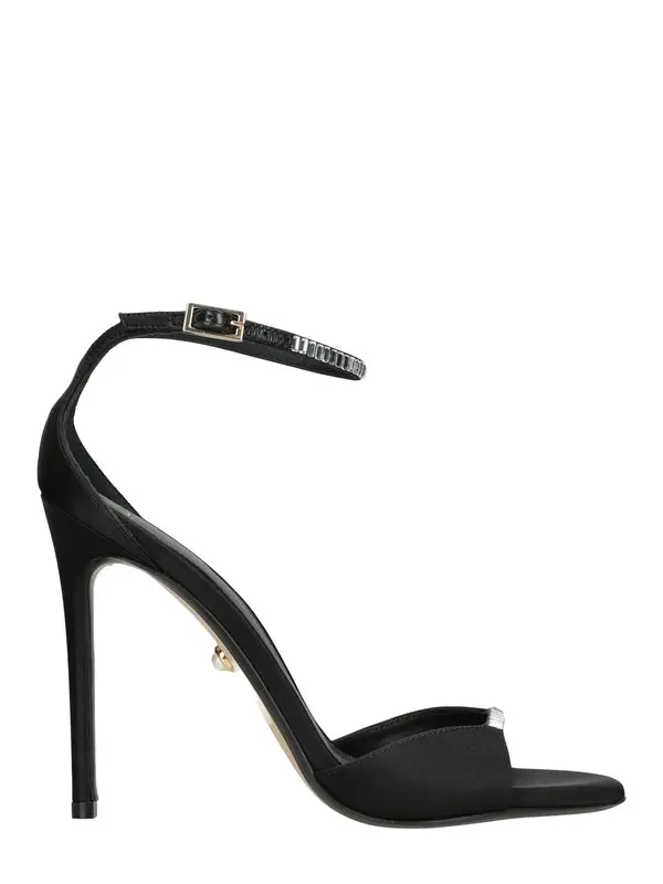 ALEVI MILANO Ninel Xtal Heeled Sandals 110 - Black