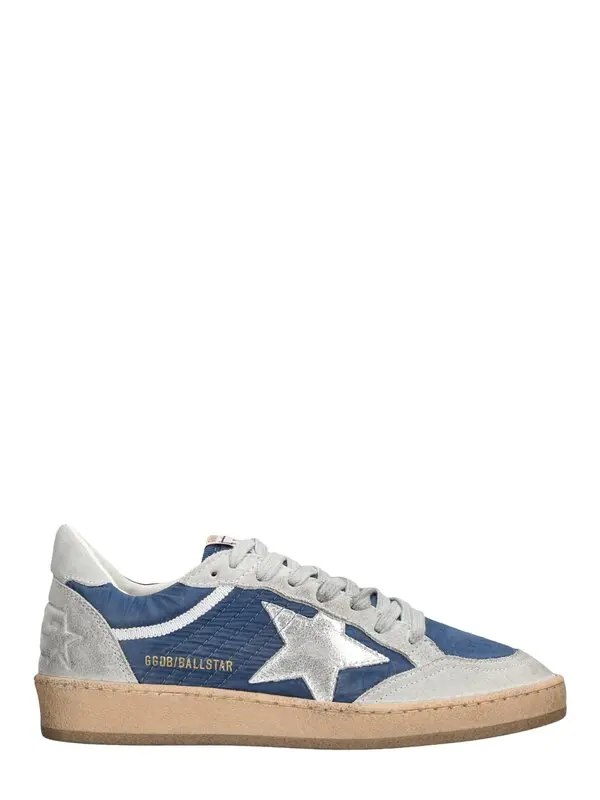 GOLDEN GOOSE Suede Ball Star Sneakers - Blue