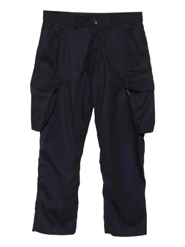 Comme Des Garçons Woven Tailored Pants - Black