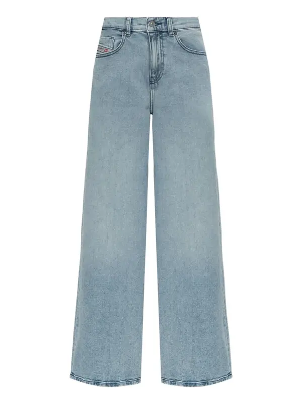 DIESEL® Wide Leg Jeans - Blu