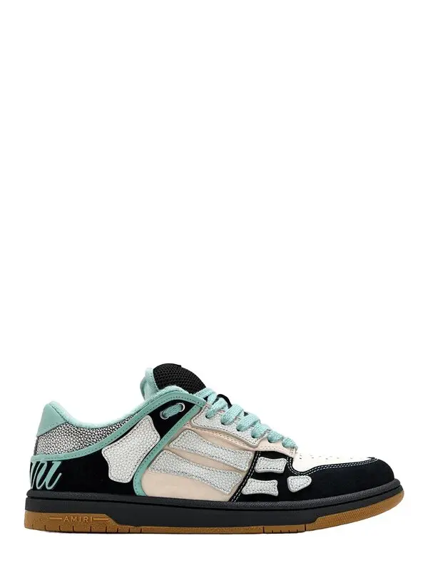 Amiri Logo-patch Low-top Sneakers - Nero