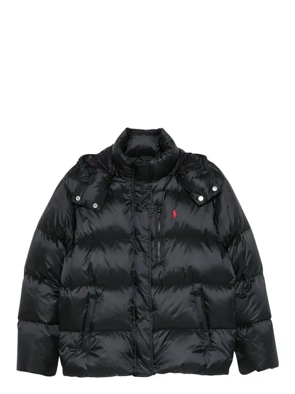 Ralph Lauren Recycled Nylon Quilted Coat - Black