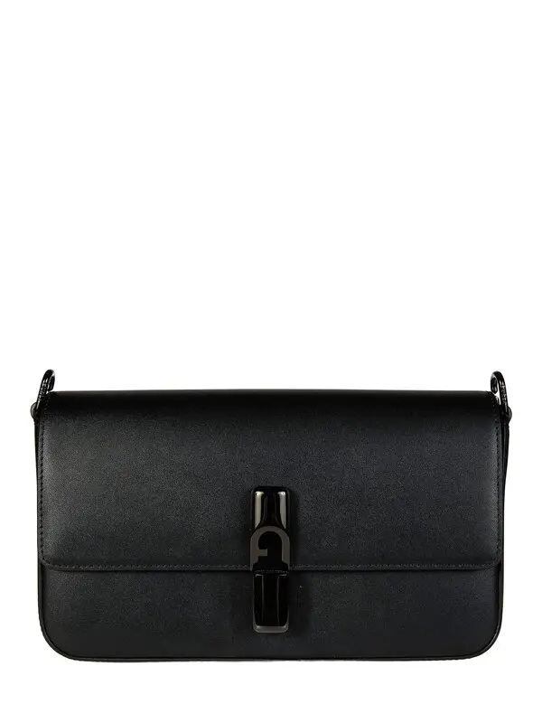 Furla Iridē S Mini Crossbody Bag - Nero