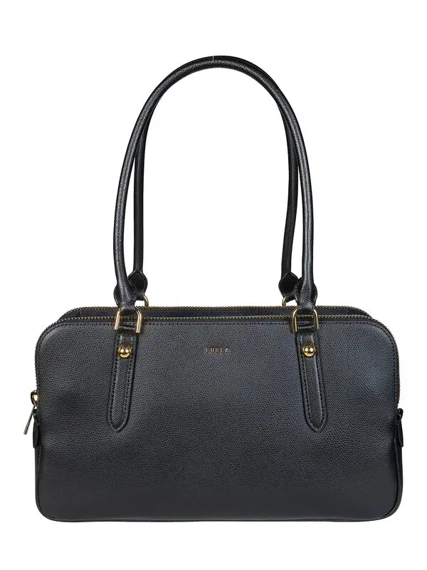 Furla Giulia Mini Boston Handbag - Nero