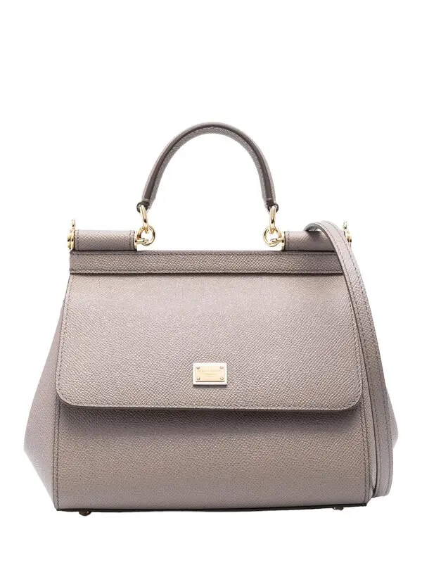 Dolce & Gabbana Dauphine Calfskin Mini Shoulder Bag - Beige