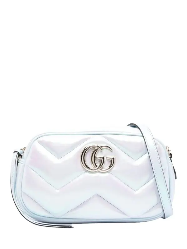 Gucci Gg Marmont Quilted Shoulder Bag - Irsnwblue