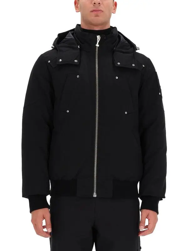 Moose Knuckles Bomber Original Ballistic Neoshear Jacket - Black