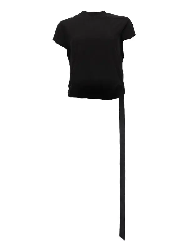 Rick Owens Short Sleeve Crewneck T-shirt - Nero